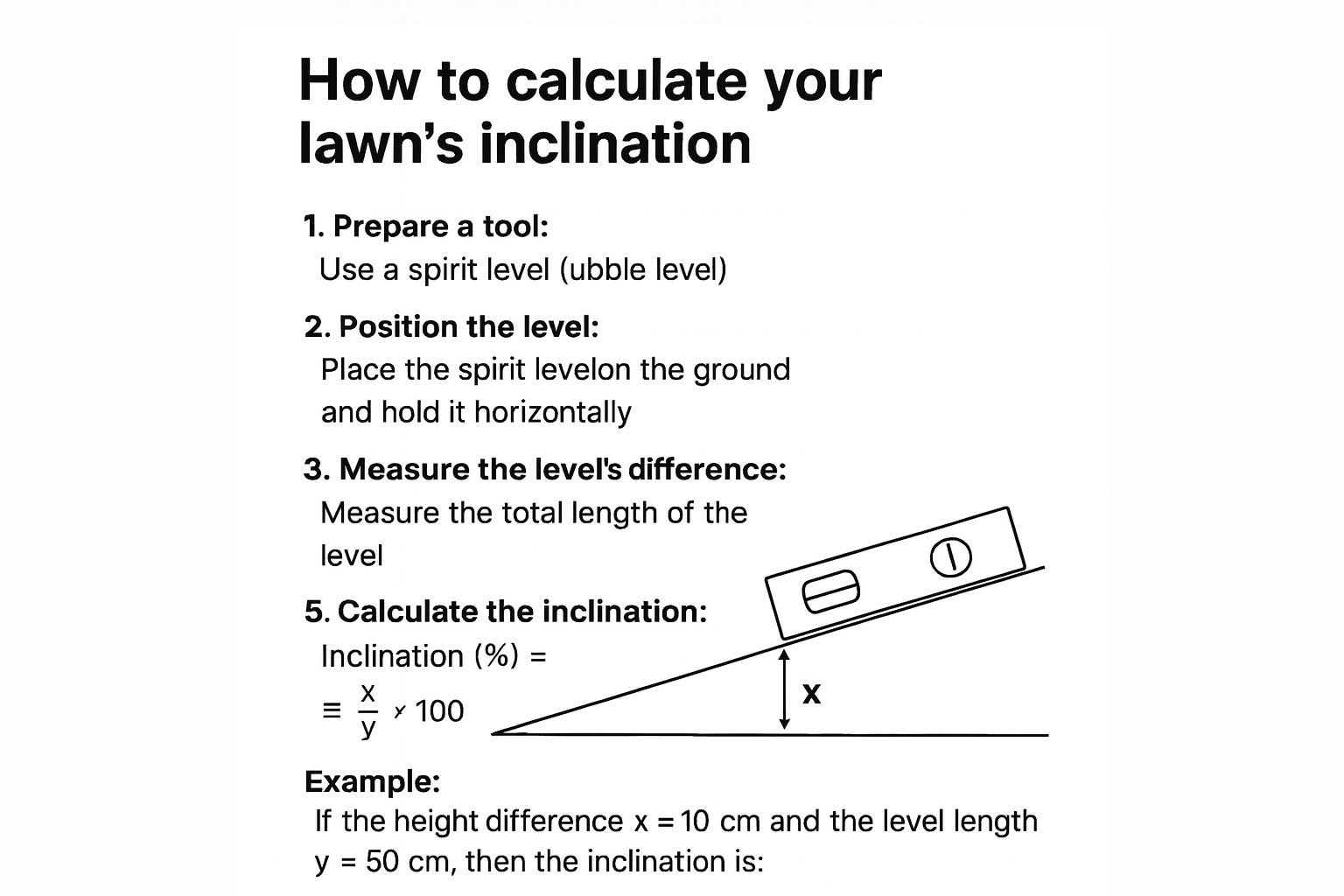 How to Measure Lawn Slope for a Robotic Lawn Mower | Smart Mowing Guide ...
